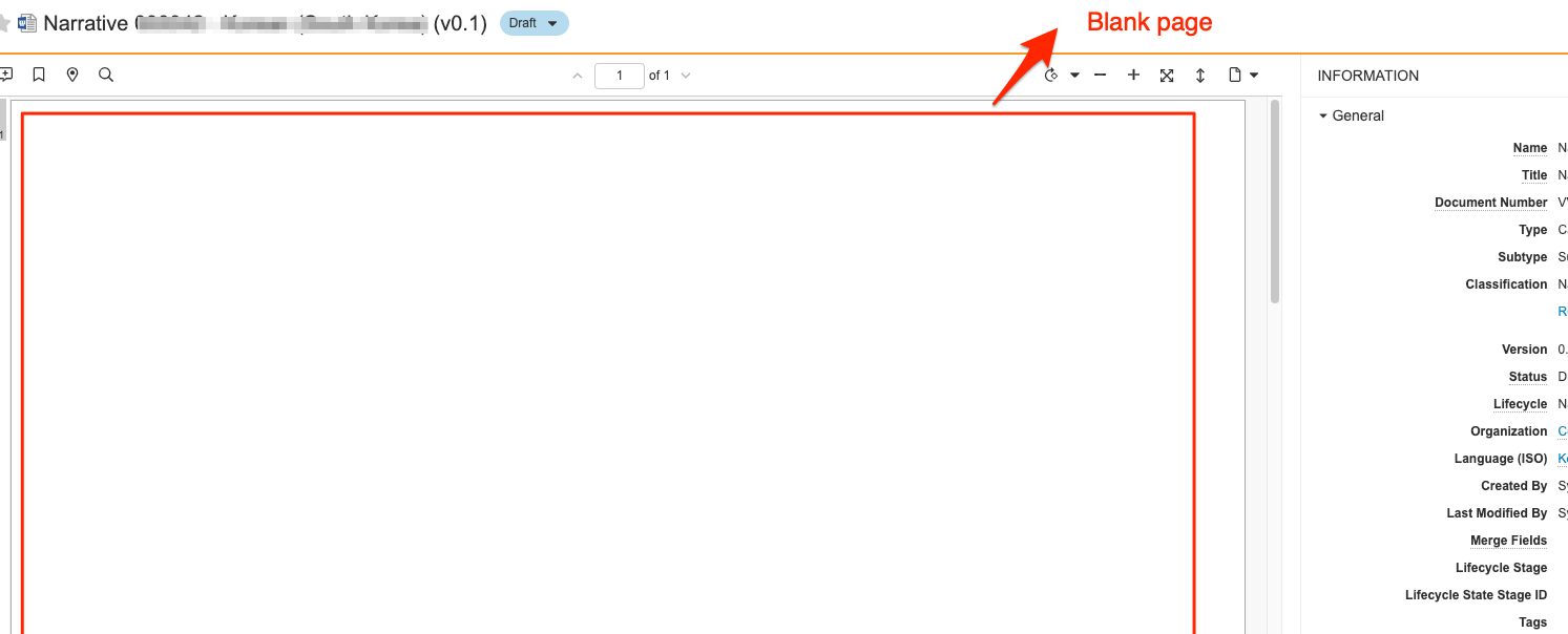 Why The Content of The Localized Narrative Document Is Empty in Safety ...