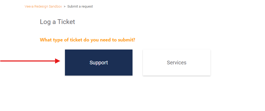 Opening a Ticket for Product Support – Veeva Product Support Portal