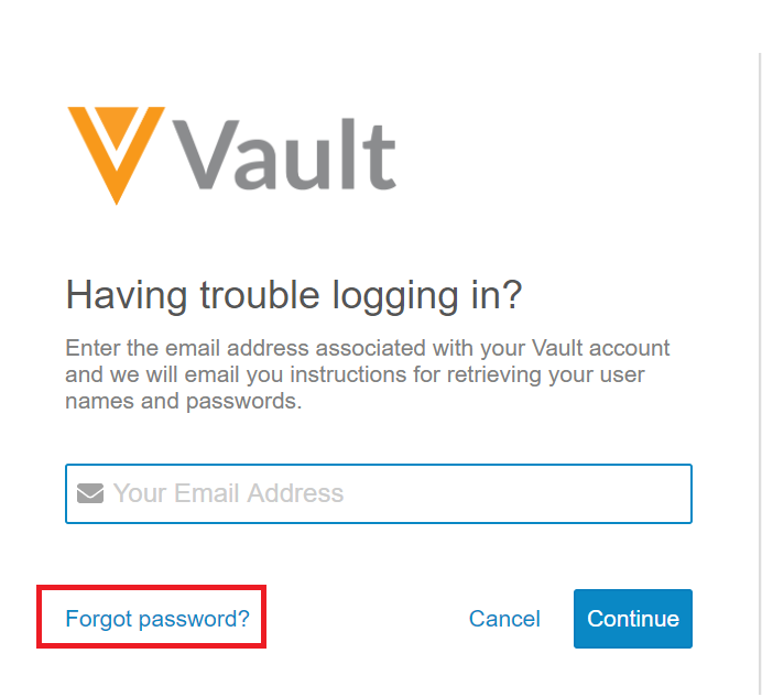 How to Reset a Password in Vault? – Veeva Product Support Portal