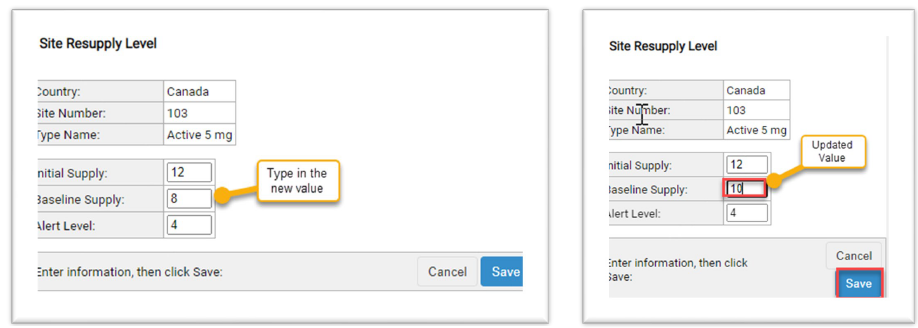 How to Modify Resupply in RTSM? – Veeva Product Support Portal