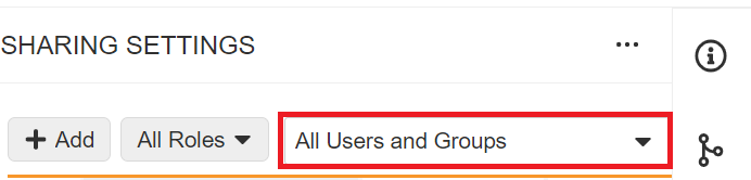 How to Check Roles and Permissions in the Sharing Settings of a ...