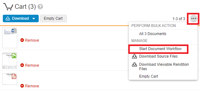 How to Start a Multi-Document Workflow from the Cart in PromoMats and ...